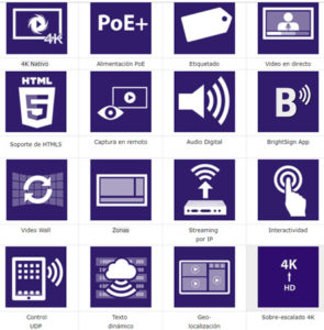 Pantallas informativas - Blau Solutions